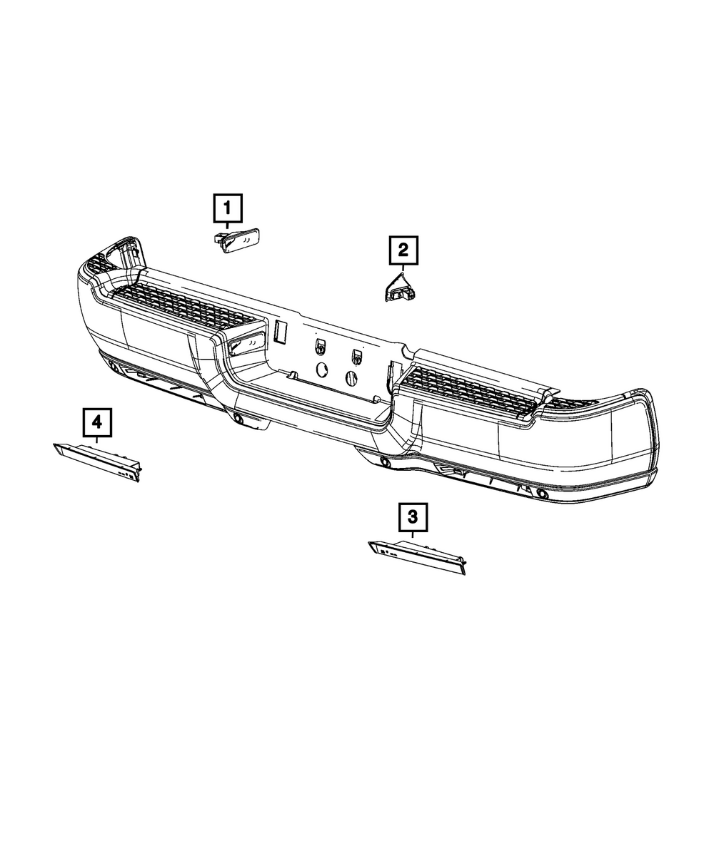 68384254AB - License Plate Lamp, Right Big 3 Auto Parts