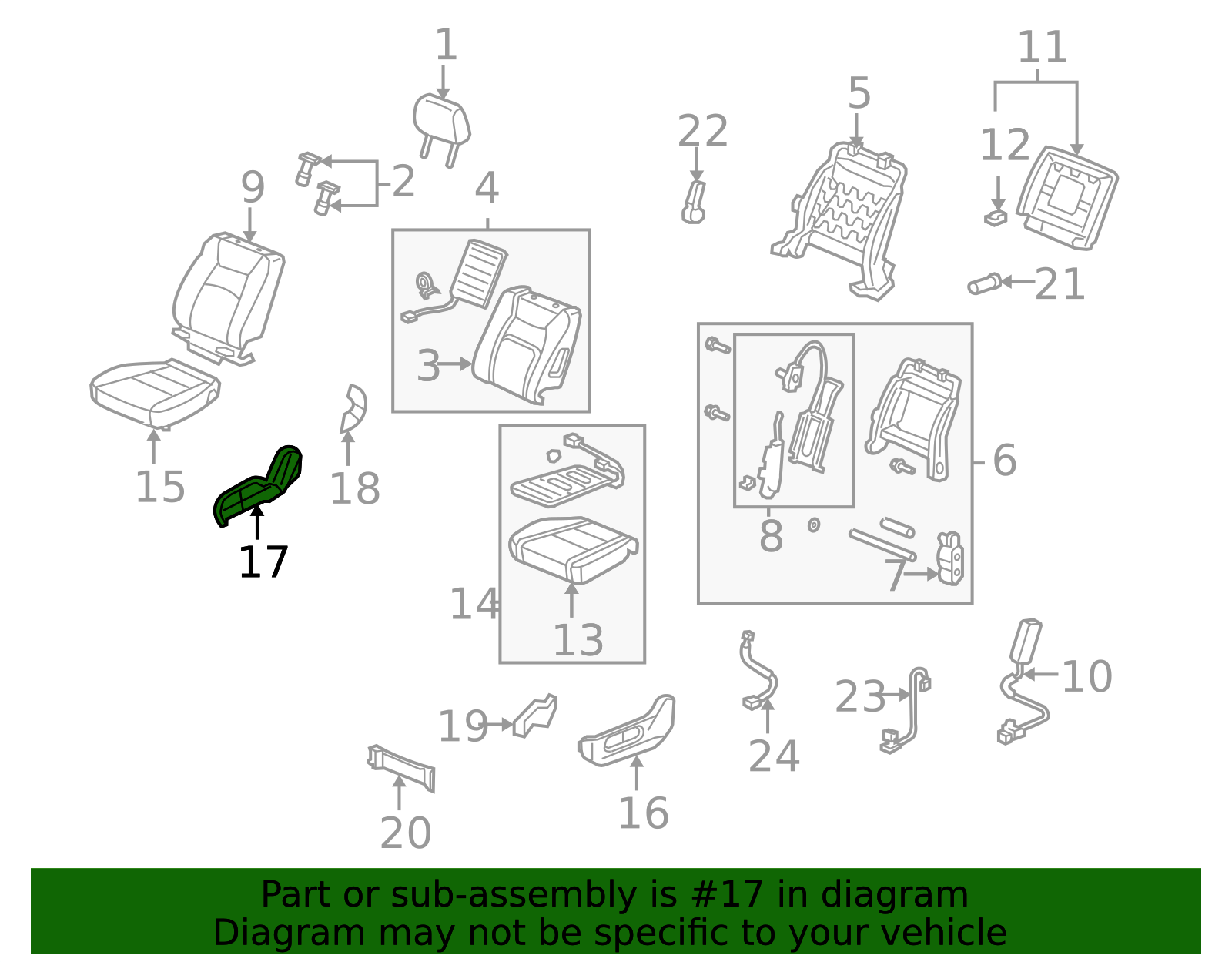 Seat Trim Panel - Interior Restoration Made Simple 81615-SJC-L31ZB ...