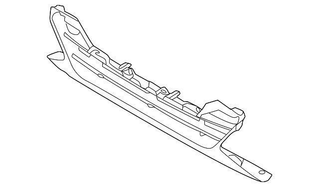 2024-2025 Nissan Sentra Lower Grille 62254-6LY0A | OEM Parts Online