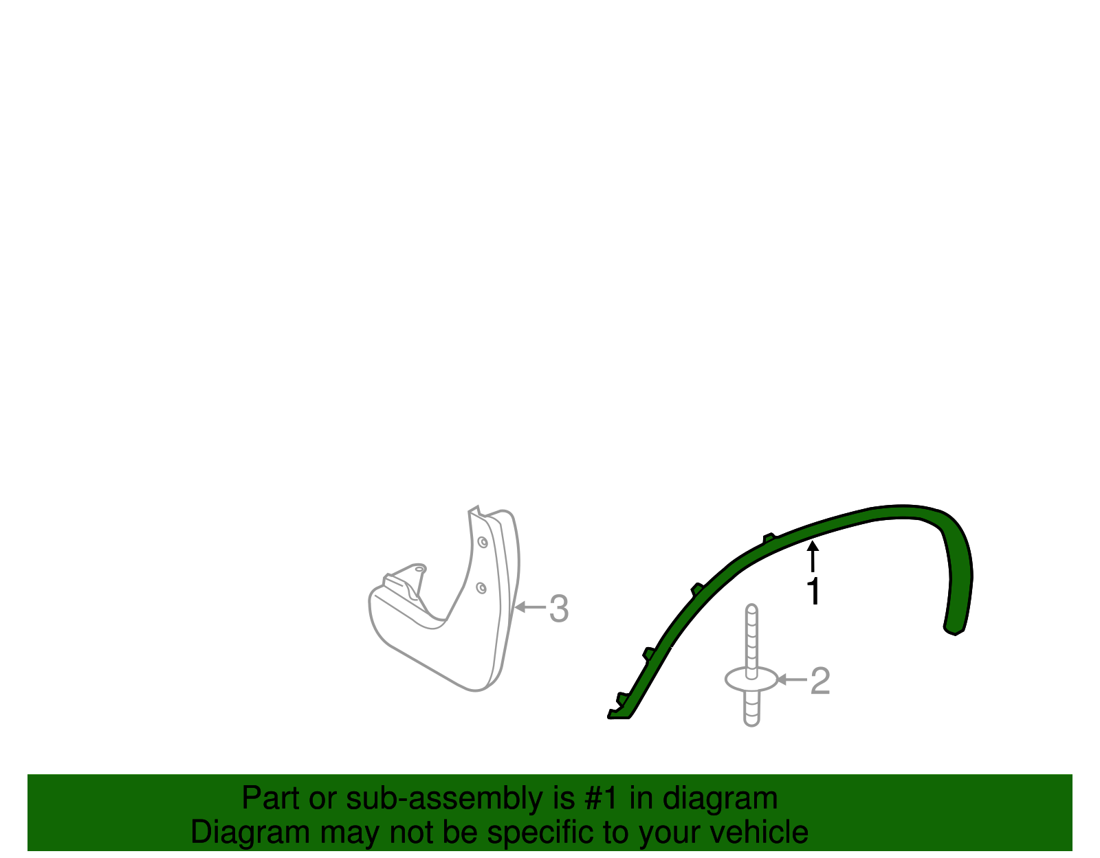 51-77-2-990-165 - Wheel Flare 2013-2015 BMW X1 | Braman BMW & MINI Parts
