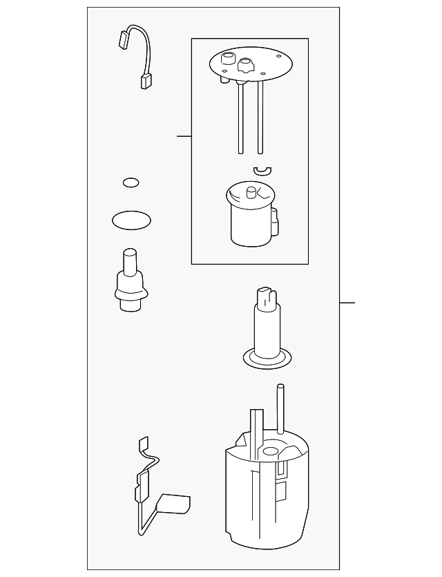 23221-31130 - Toyota Fuel Pump 2017-2025 Toyota | Performance Auto Parts
