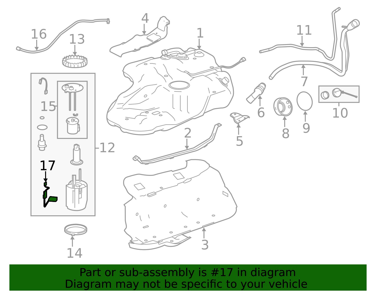 2014-2019 Toyota Highlander 2014-2019 Toyota Highlander - Fuel Gauge ...