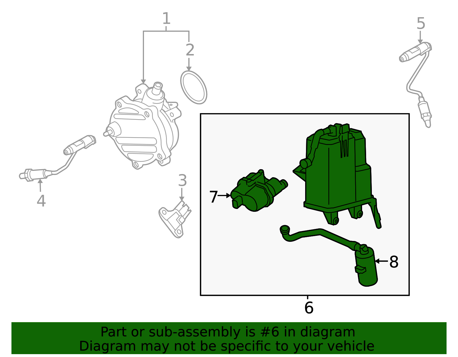 2007-2019 BMW Vapor Canister 16-11-7-164-407 | BMW OEM Parts