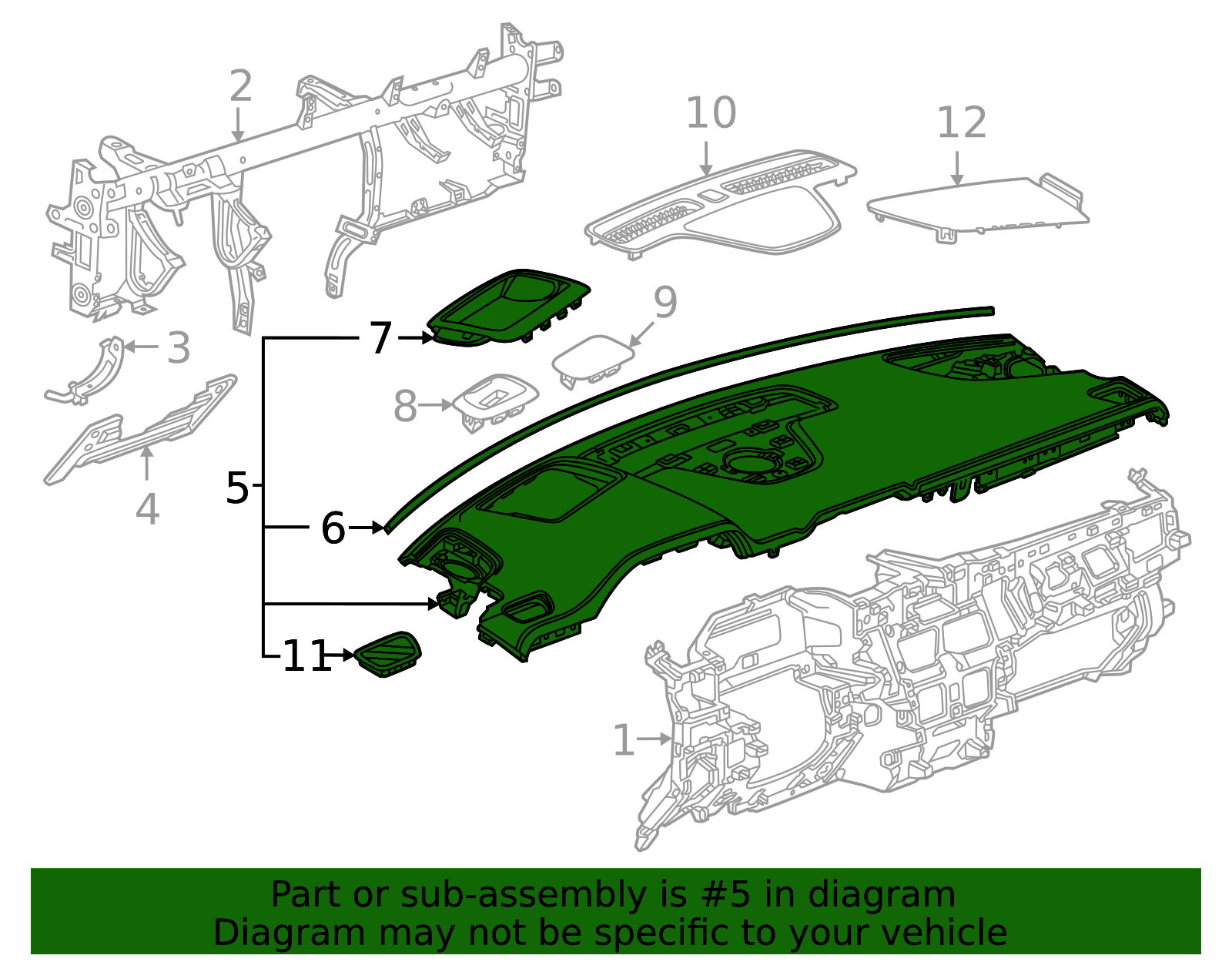 2021-2024 GM F Panel 86560232 | Capital Chevy Parts