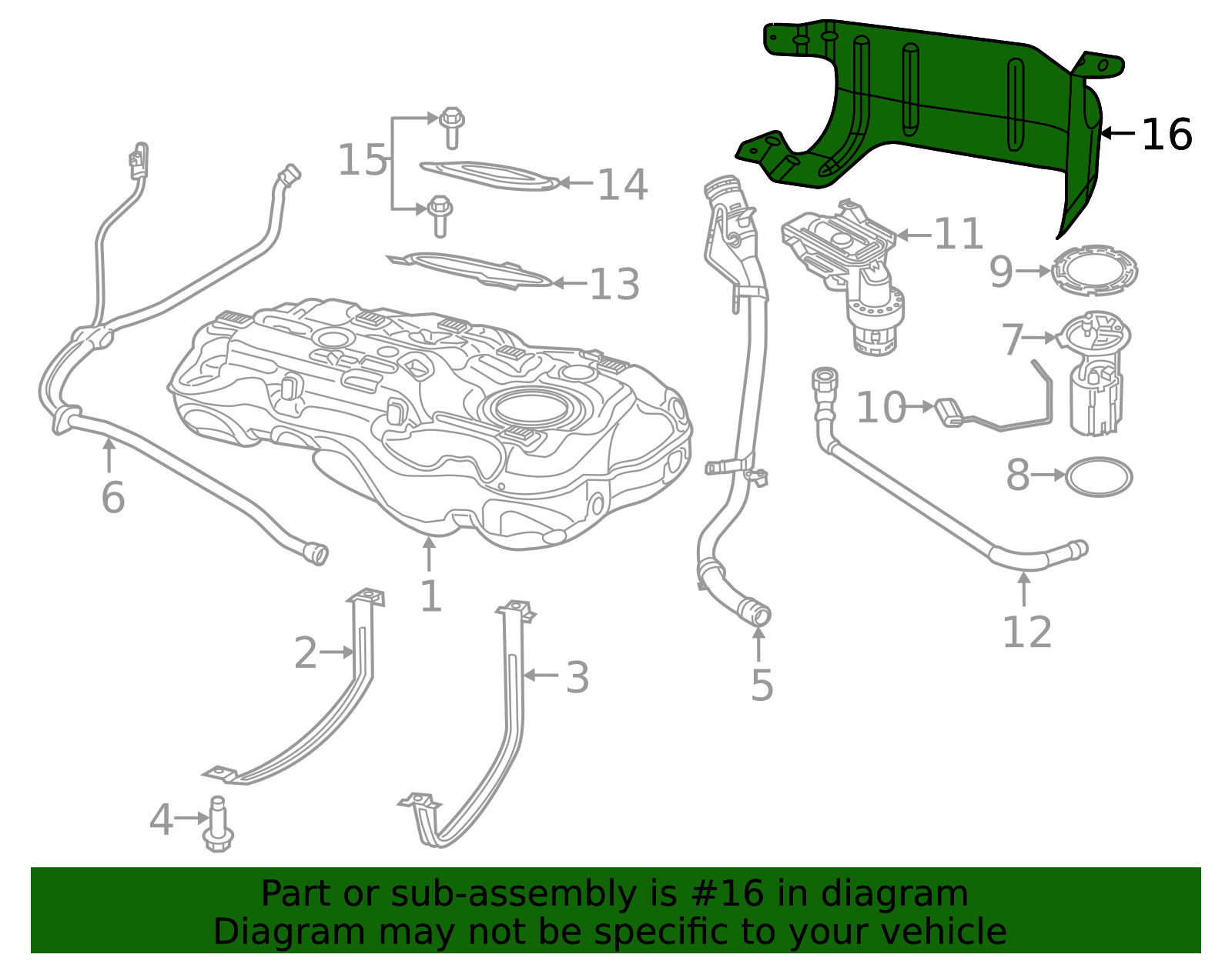2016-2025 Mopar Heat Shield 68305329AA | Mopar Parts Canada