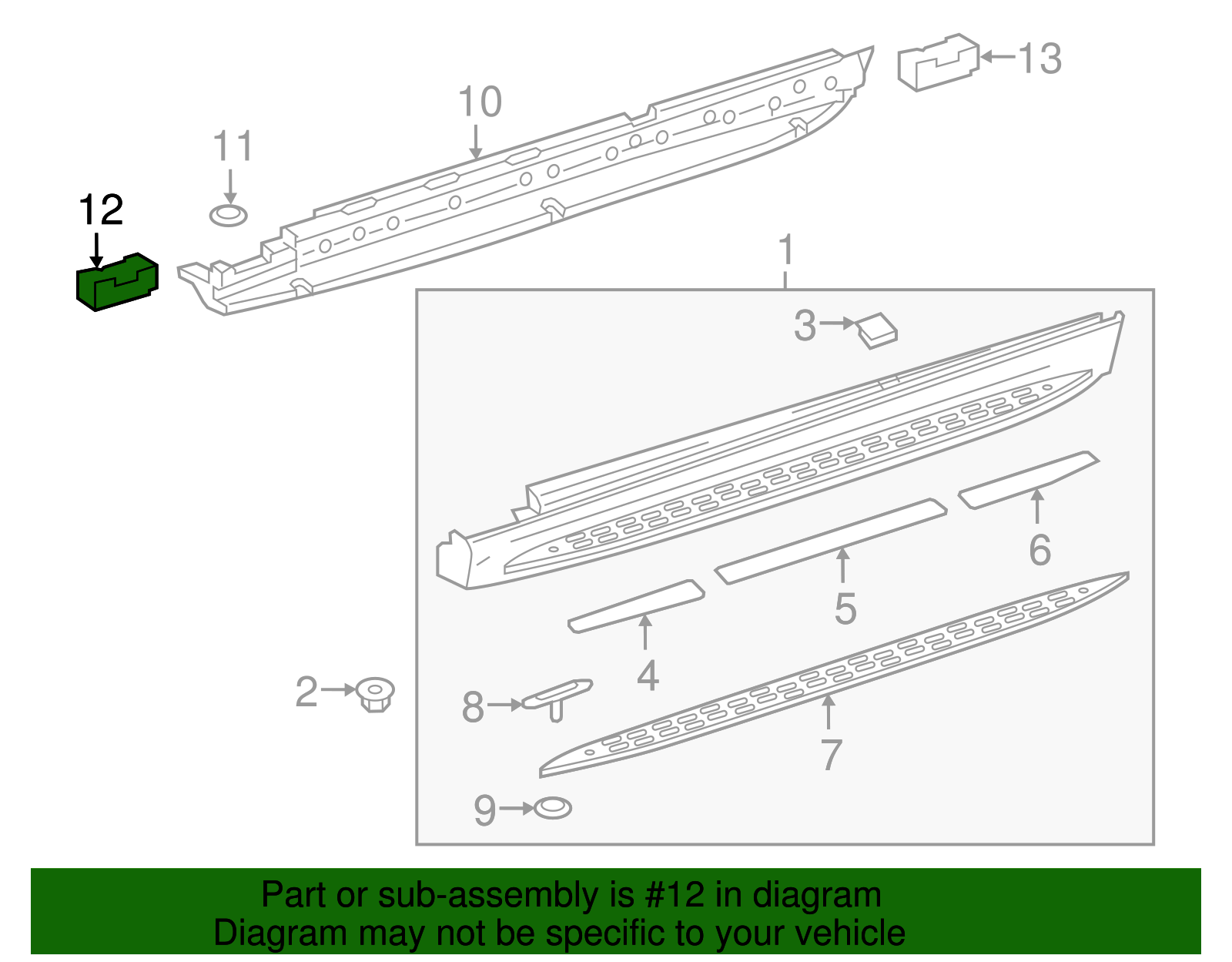 166-690-06-34 - Rear Insulator 2012-2019 Mercedes-Benz | Mercedes-Benz ...