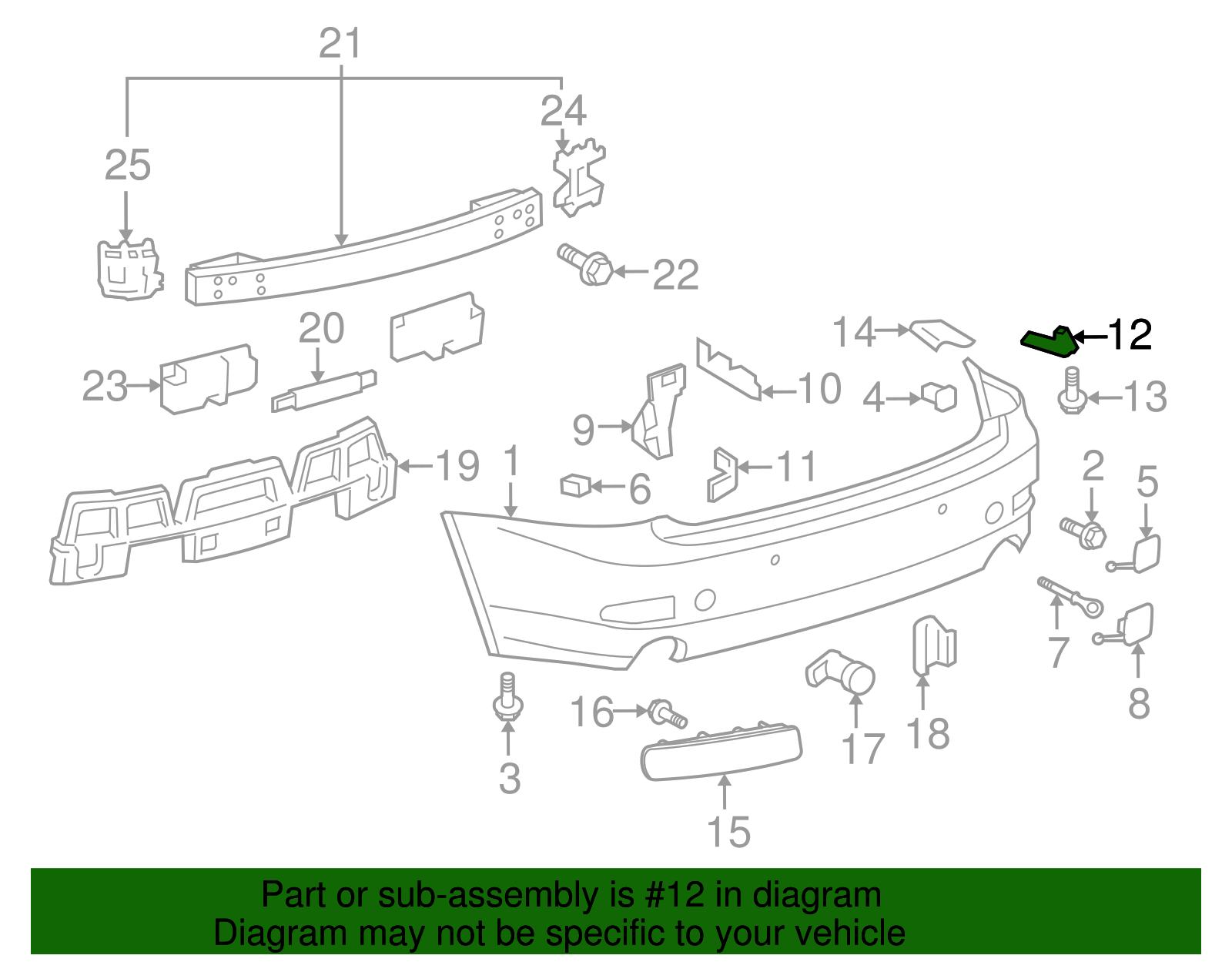 52198-53010 - Side Bracket 2006-2014 Lexus | Longo Lexus Parts