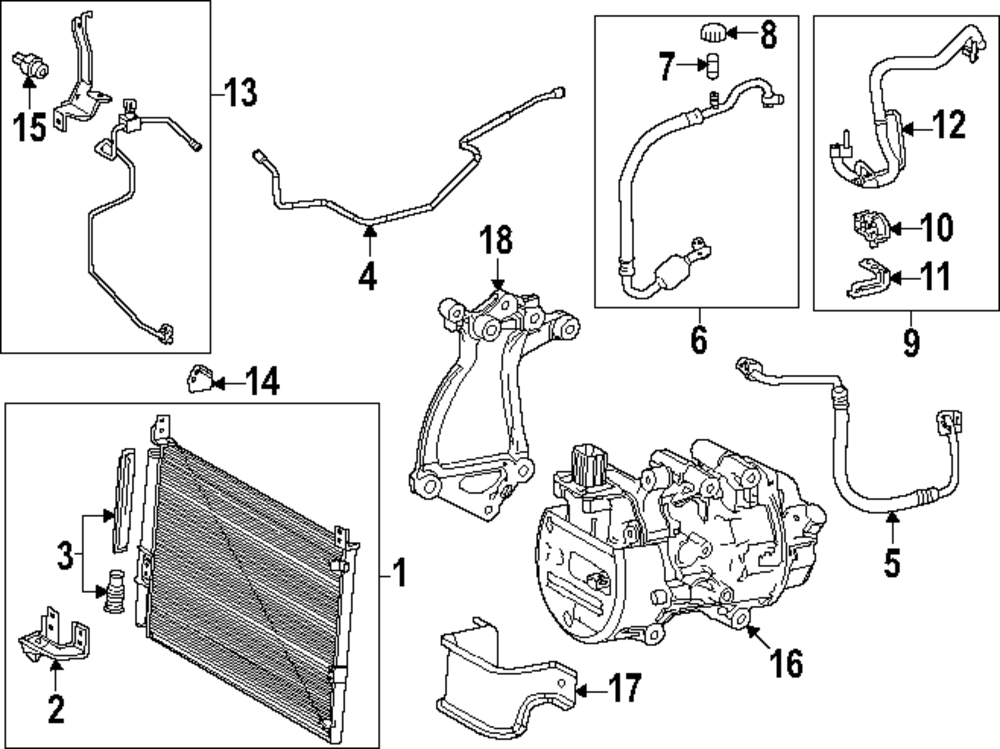 2023-2025 Toyota Sequoia AC Tube 88710-0C880 | Toyota Parts Center