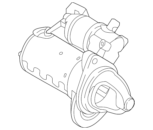36100-3C240 - Hyundai Starter 2014-2025 Hyundai | Performance Auto Parts