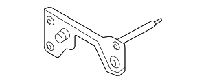 86647-R5000 - Bumper Impact Bar Bracket 2021-2025 Kia Sorento | Kia ...