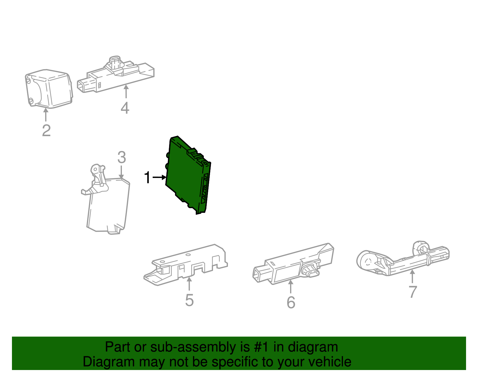 2020-2021 Toyota Computer 89990-47190 | Toyota Parts Center