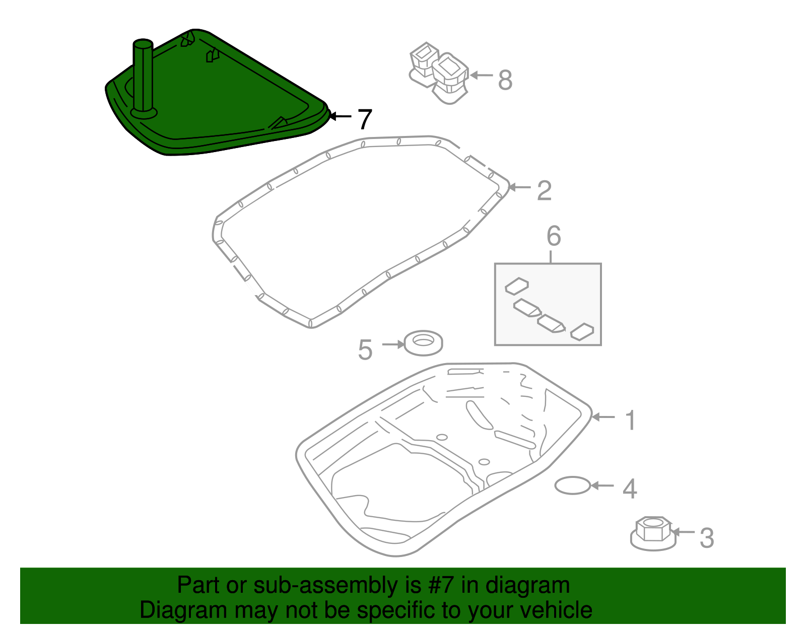 2004-2011 Audi Transmission Oil Filter 09E-325-429 | OEM Parts Online