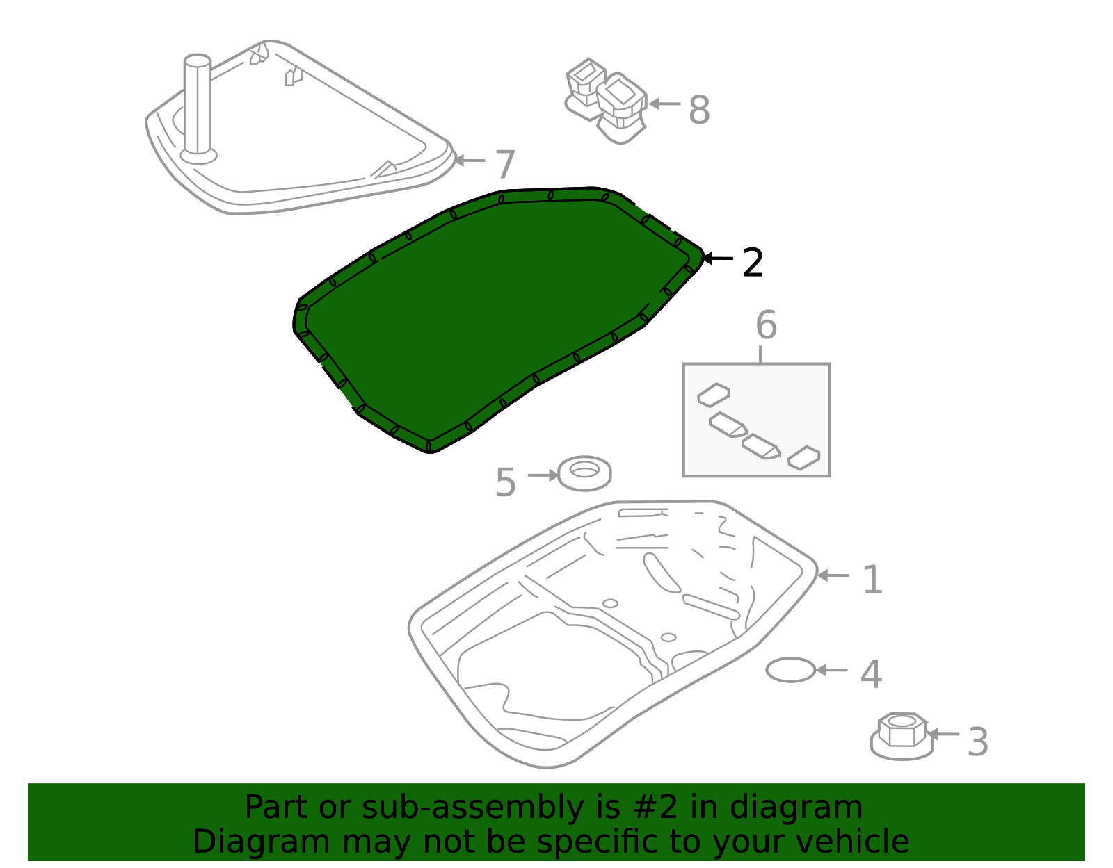 09L-321-371-A - High-Quality Transmission Oil Pan Gasket for 2006-2011 ...