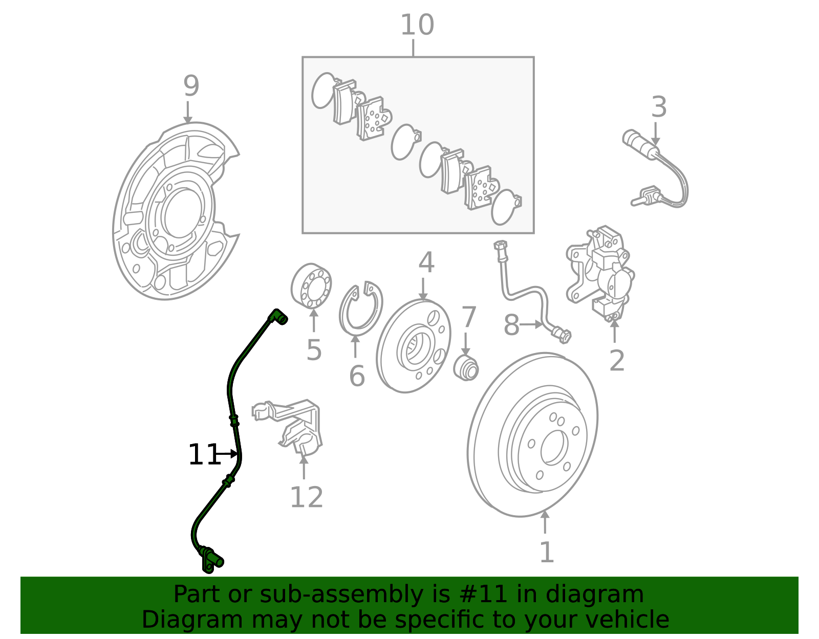 Mercedes-Benz ABS Wheel Speed Sensor - Precise Brake Control - Part ...