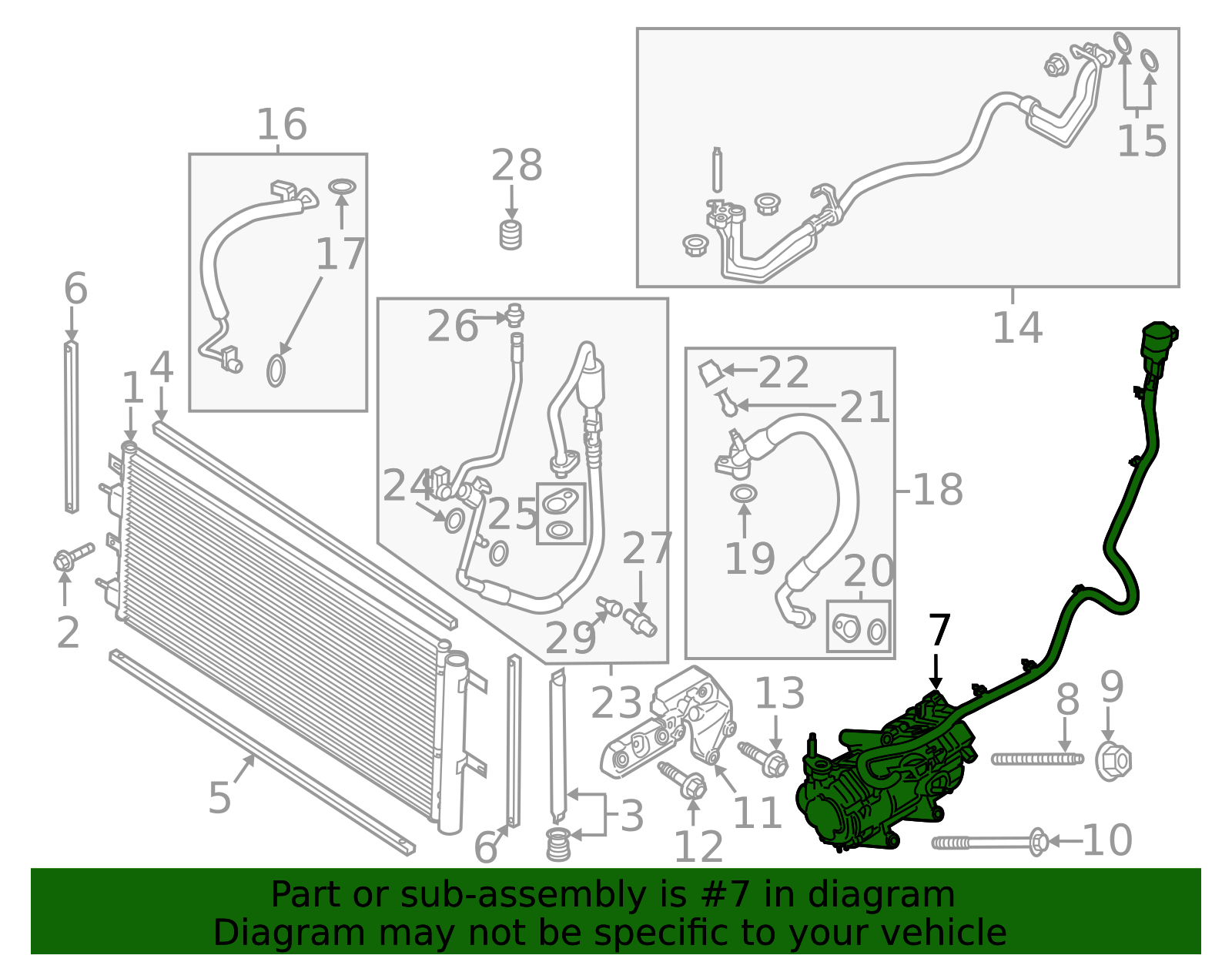 2013-2020 Ford Compressor Assembly DG9Z-19703-D | OEM Parts Online
