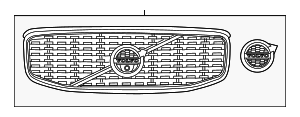 32368145 - 2021 Volvo XC60 - Upper Grille | Volvo OEM Parts Direct