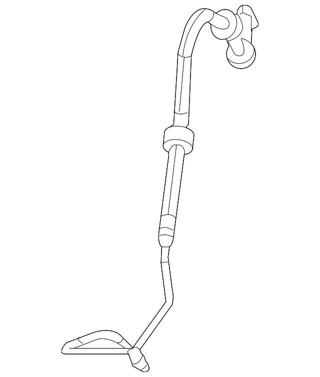 05154409AI - OEM Power Steering Hose For 2011-2015 Mopar | OEM MOPAR ...