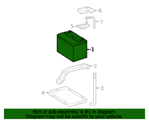 28800-28062 - Vehicle Battery - 2007-2011 Toyota Camry | OEM Genuine ...