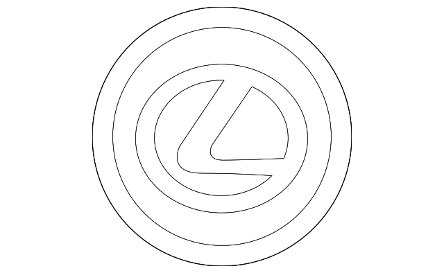 2004-2006 Lexus LS430 Center Cap 42603-50270 | OEM Parts Online