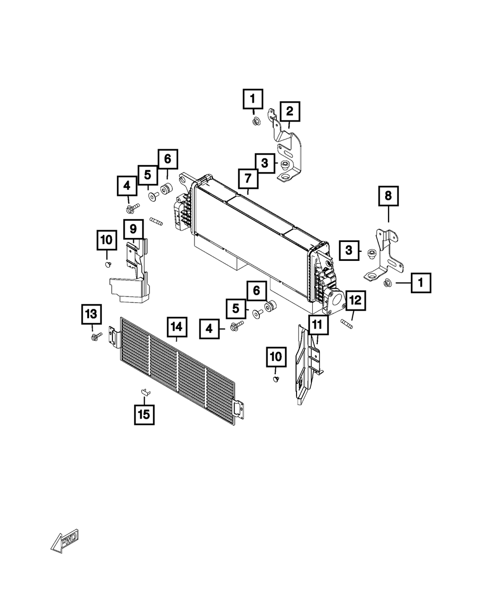 2017-2019 Fiat 124 Spider Deflector Shield 68328503AA | Prestige CDJR Parts