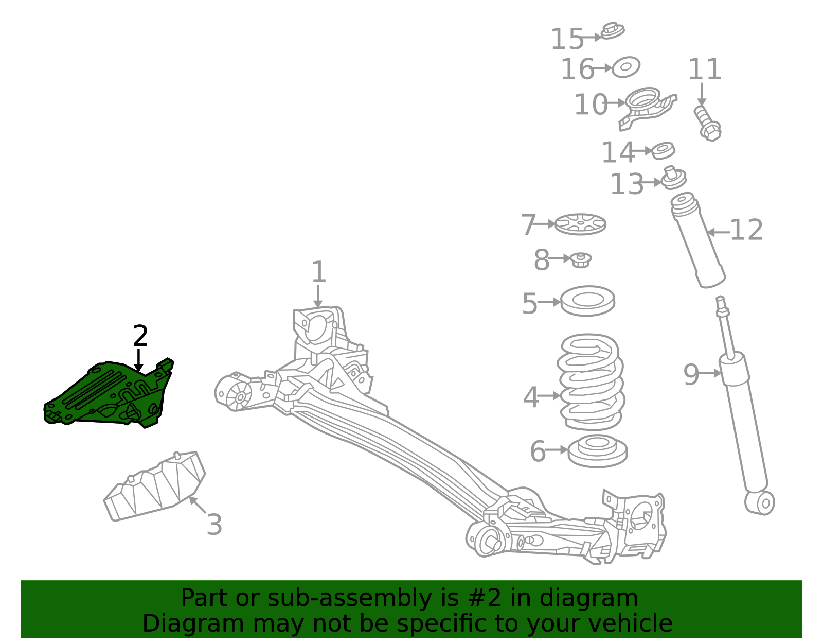 48727-0A040 - Beam Axle Bracket 2022-2025 Toyota | Toyota San Diego Parts