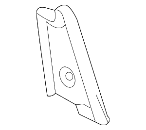 53156-0R010 - Side Seal - 2013-2018 Toyota RAV4 | Lithia Toyota Parts