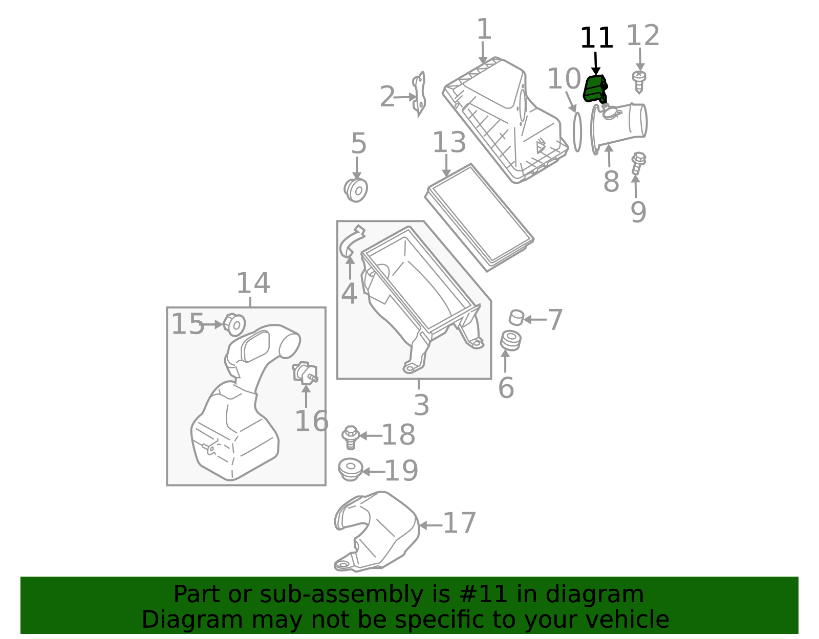 2002-2008 Subaru OEM NEW 2002-2008 Subaru Baja Forester Impreza Mass ...