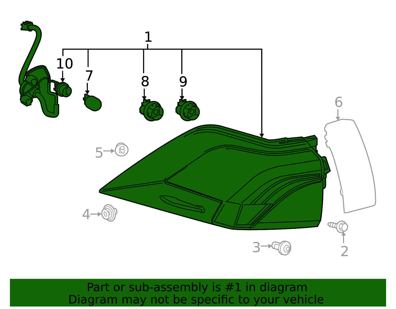 81550-0R090 - Tail Light (Right, Rear) 2019-2025 Toyota | Longo Toyota ...
