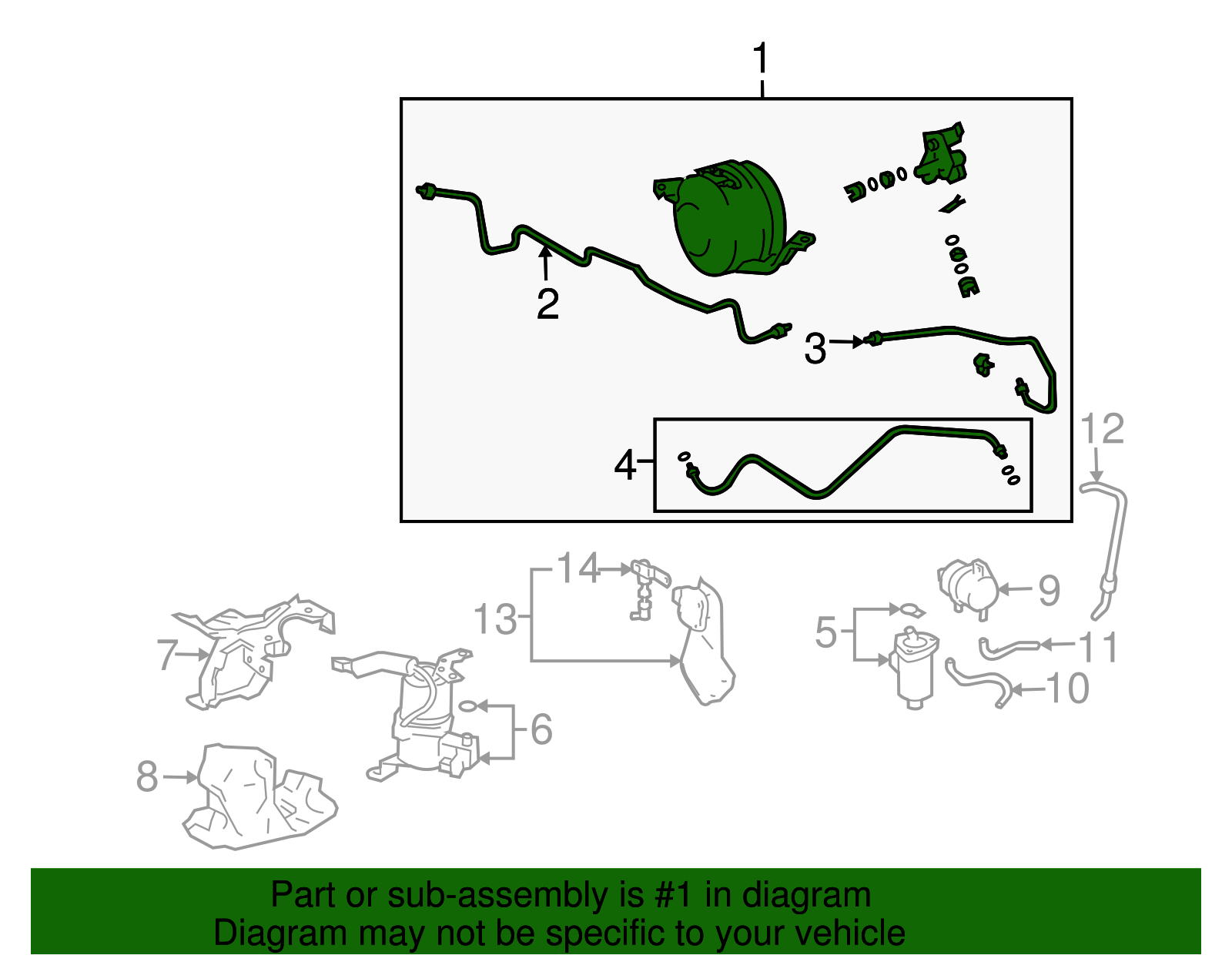 2004-2009 Lexus GX470 Reservoir Assembly 48930-60030 | OEM Parts Online