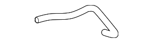 Genuine Toyota By-Pass Hose part# 16261-75191 for 2005-2016 Toyota ...
