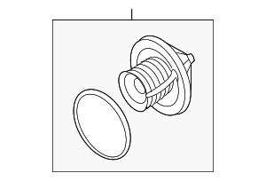 2009-2025 Nissan Engine Coolant Thermostat 21200-ED00A | OEM Parts Online