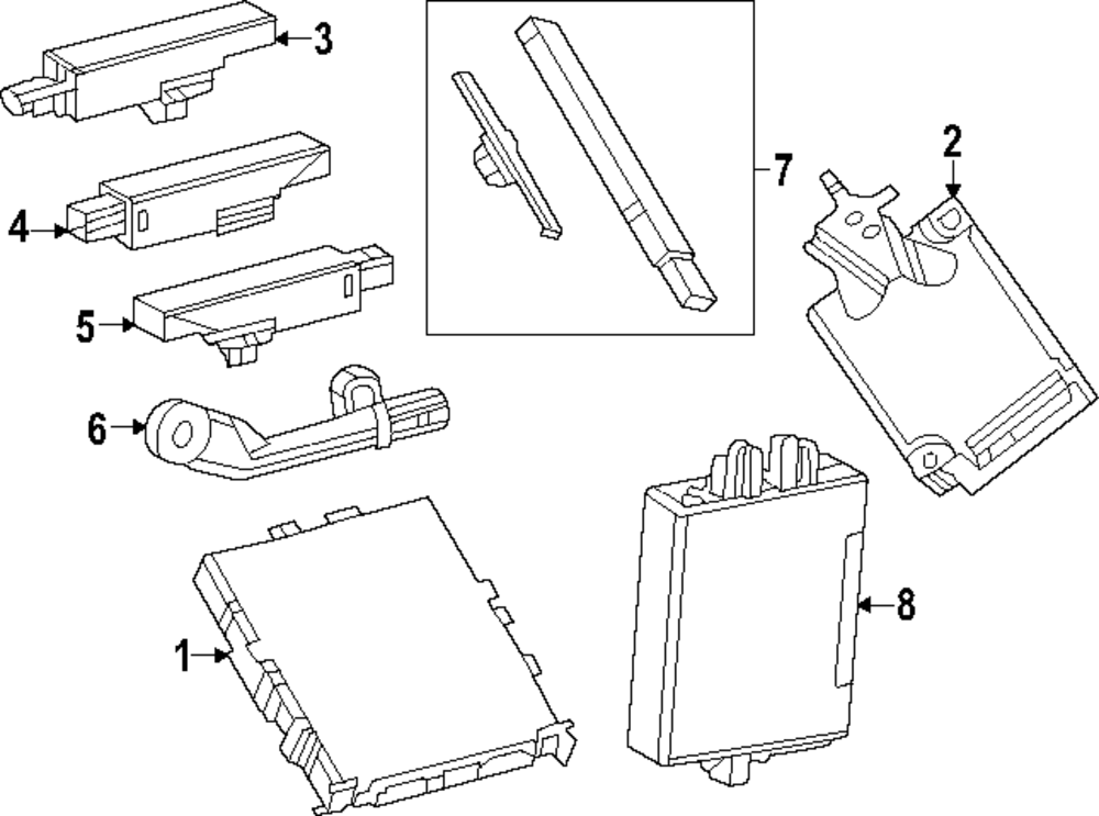 2023-2024 Subaru Solterra Control Module 8900042100 | Quick Subaru Parts