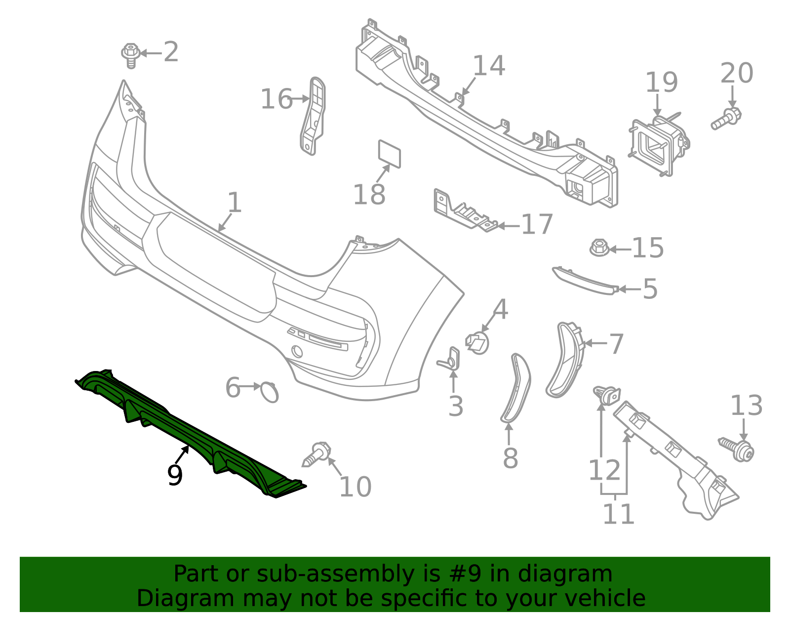 Skid Plate 86671-K0620 | OEM Parts Online