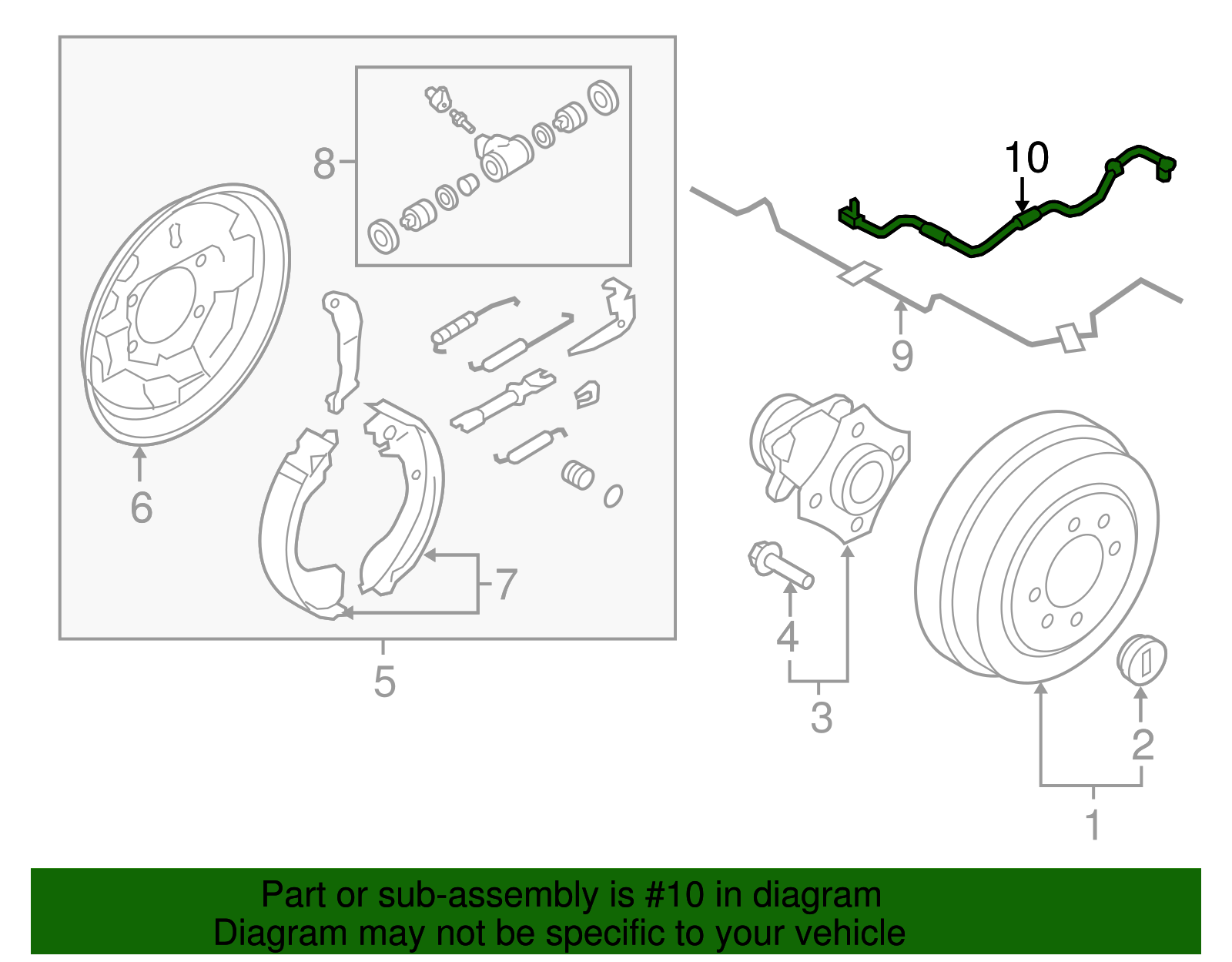 2013-2021 Nissan NV200 Rear Speed Sensor 47900-3LM0A | Nissan Parts Central