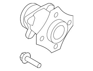 43202-9SM0A - 2013-2021 Nissan NV200 - Hub Assembly | Conicelli Nissan