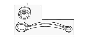 2013-2019 Jaguar Ft Lower Control Arm C2D21147 | OEM Parts Online