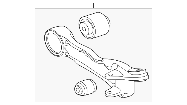 2013-2019 Jaguar Rear Lower Control Arm C2D23802 | OEM Parts Online