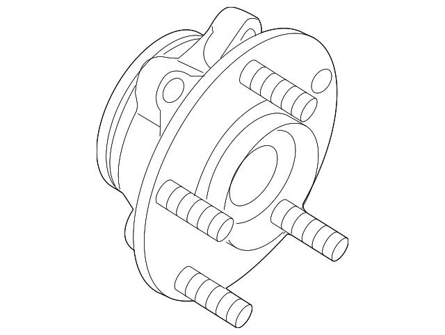 2019-2025 Nissan Altima Hub Assembly 40202-6CA0A | OEM Parts Online