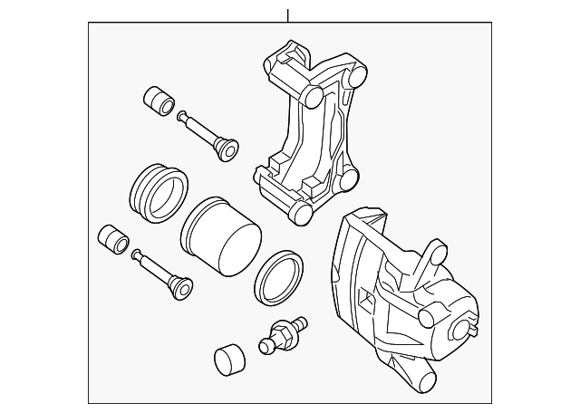 41011-3TA0D - Caliper 2013-2025 Nissan | Nissan Wholesale Direct