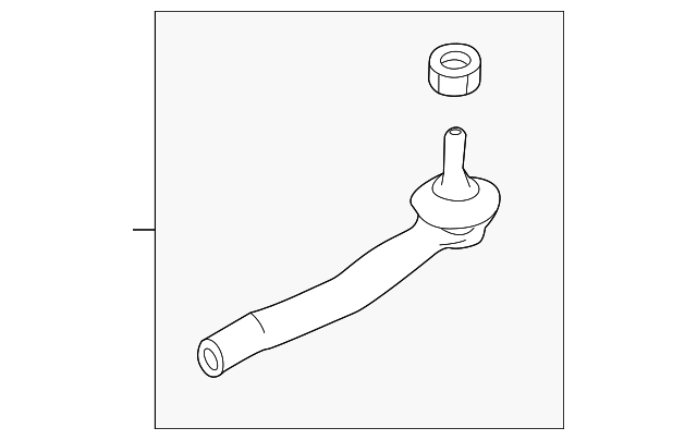 2014-2023 Nissan Outer Tie Rod D8520-4BA0B | My Nissan Part