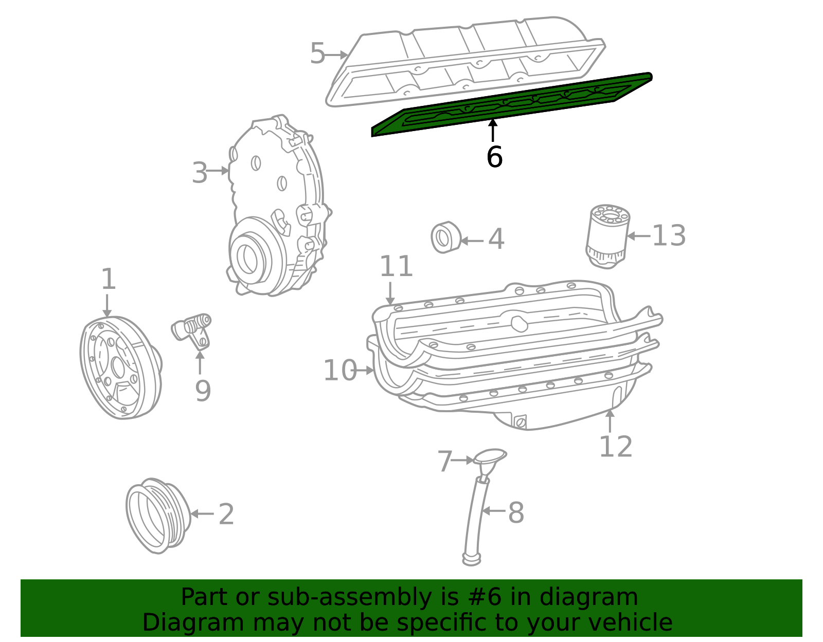 10046089 - High-Quality Valve Rocker Arm Cover Gasket for AutoNation Parts