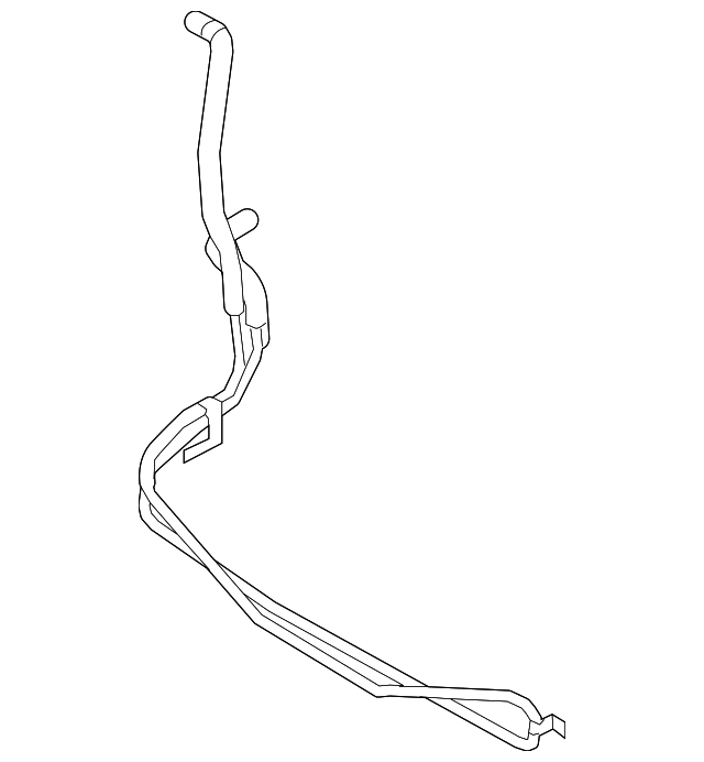 2009 Kia Borrego Power Steering Cooler Tube 57550-2J400 | KIA Parts Zone