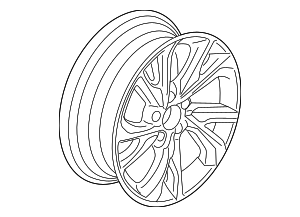 42800-TBA-AD1 - Aluminum Wheel Assembly (18X8J) | All Discount Parts Store