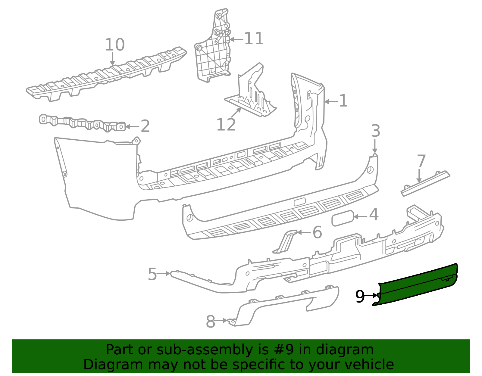 2023-2025 Toyota Sequoia Inner Panel 52453-AN020 | Toyota Parts Center