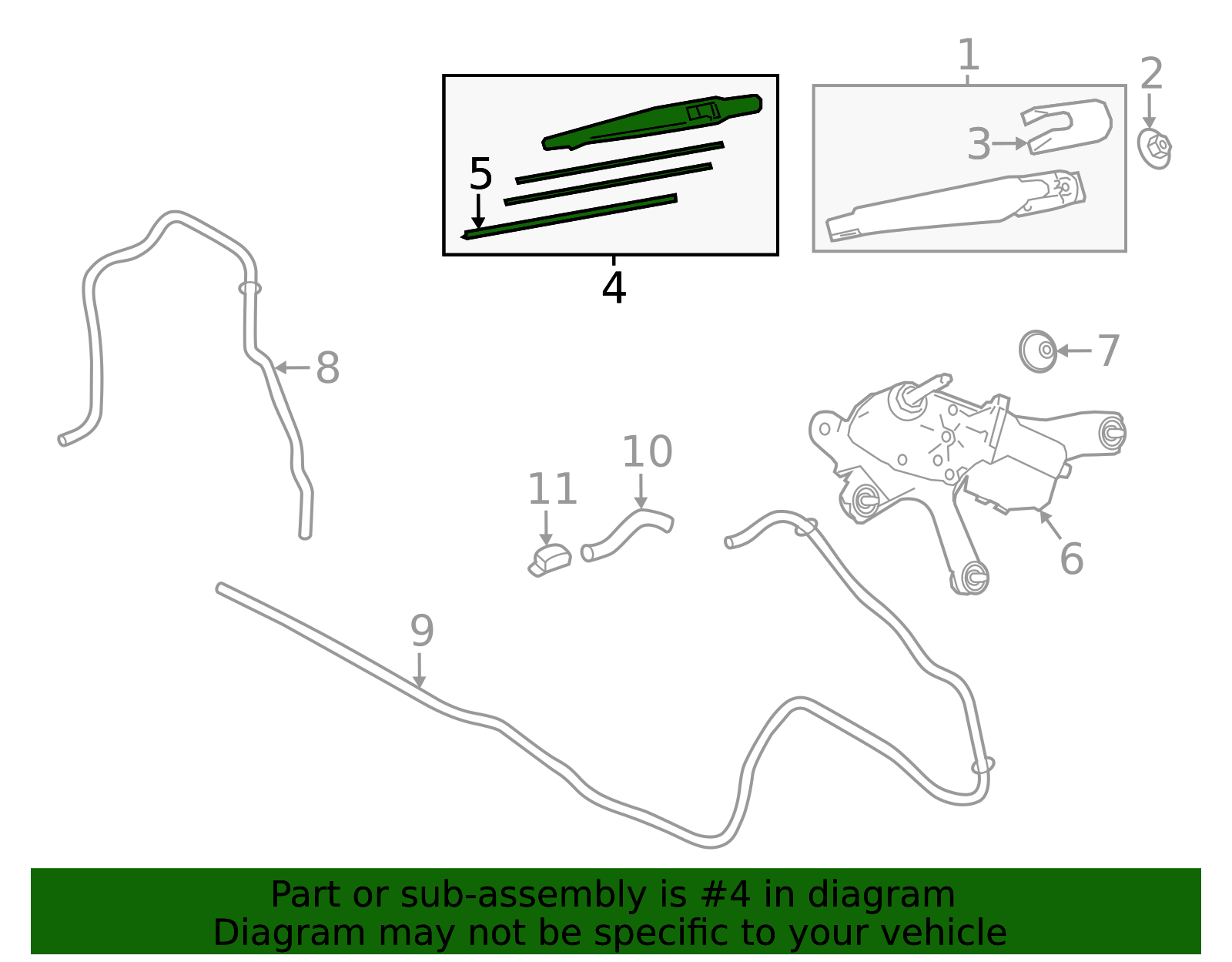 85242-F6010 - Wiper Blade Lexus of Stevens Creek Parts