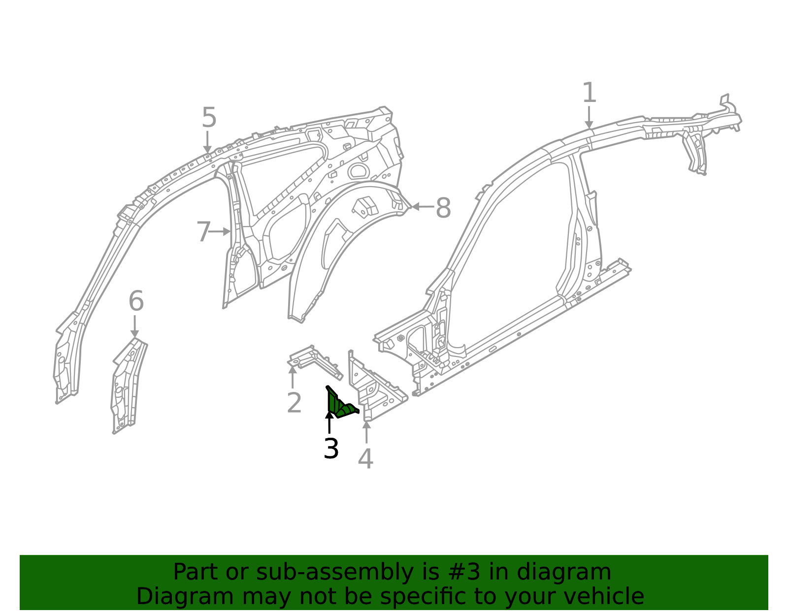 Genuine BMW 41-00-9-879-819 | Aperture Reinforced Reinforcement | FREE ...