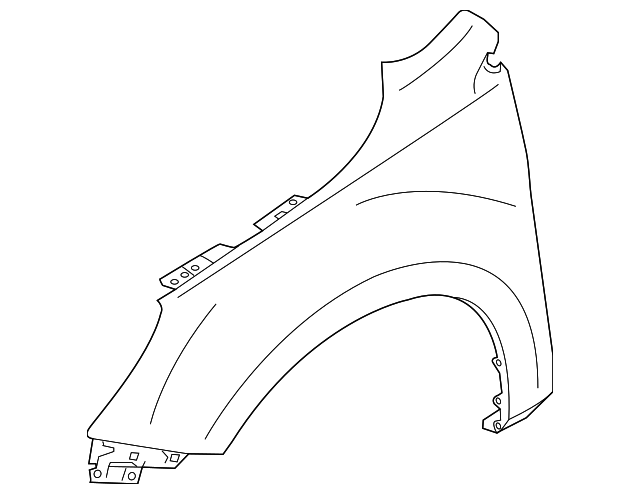 2015-2019 Subaru Outback Fender 57120AL02A9P | Subaru Parts Store