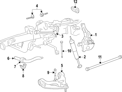 Torsion Bar for 2002 Ford Ranger | Ford Parts Direct