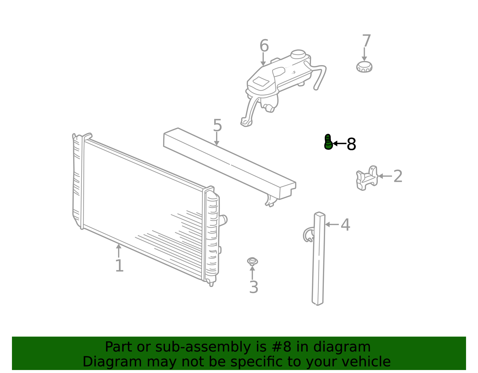 1992-2006 GM Engine Coolant Level Switch 22565474 | Capital Chevy Parts