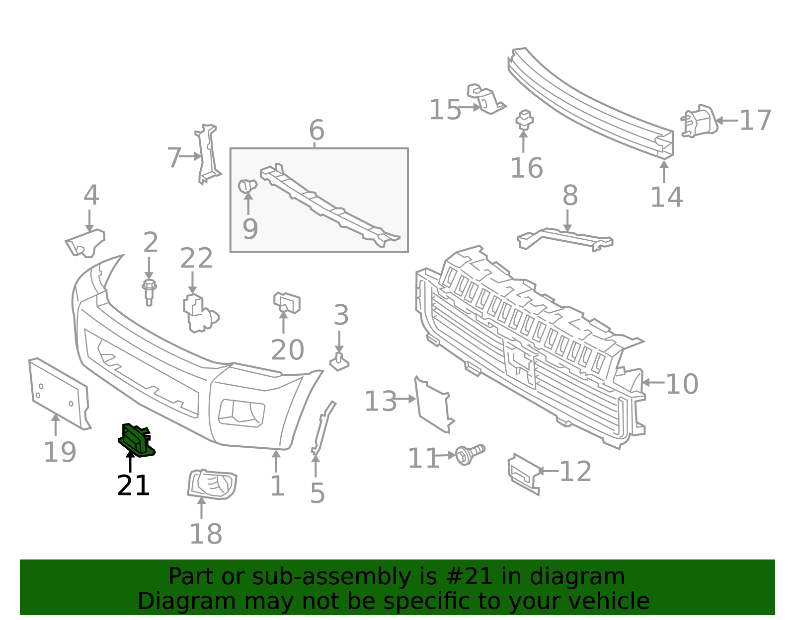 2020-2022 Toyota Sequoia 2020-2022 Toyota Sequoia - Distance Sensor ...